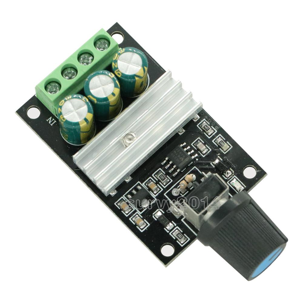 Dc 6v 12v 24v 28 vdc 3a 80w pwm motorhastighedsreg... – Vicedeal