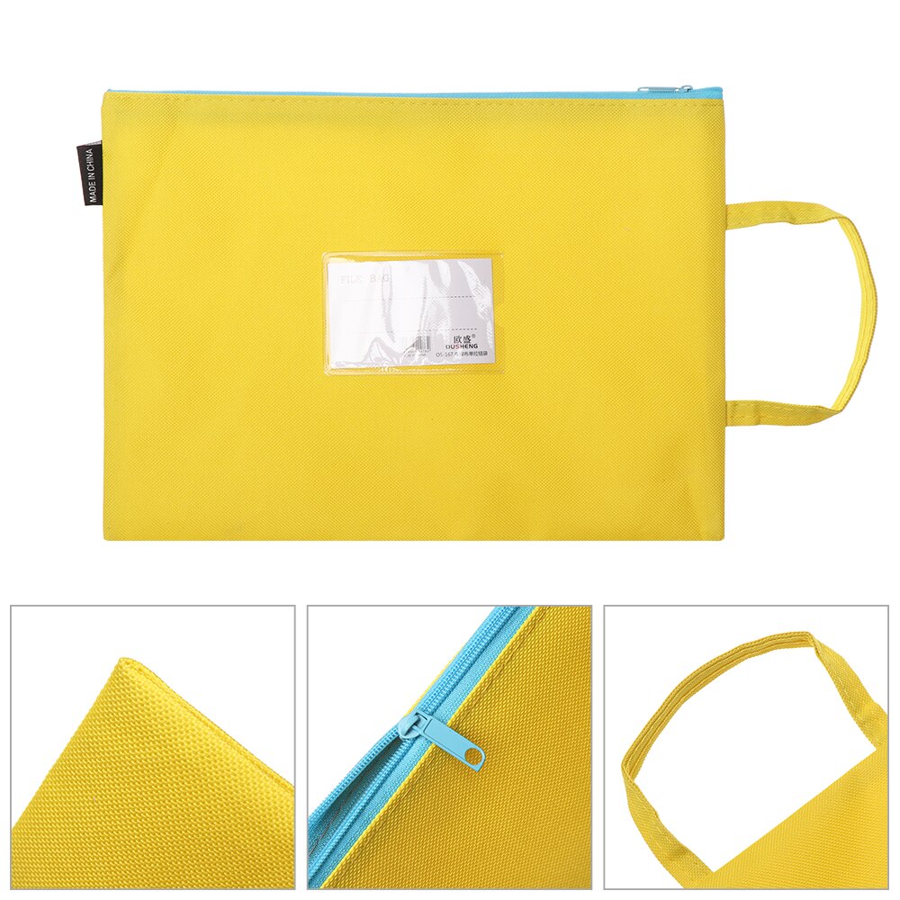 Large Canvas A4 File Folder Document Bag Business ... – Grandado