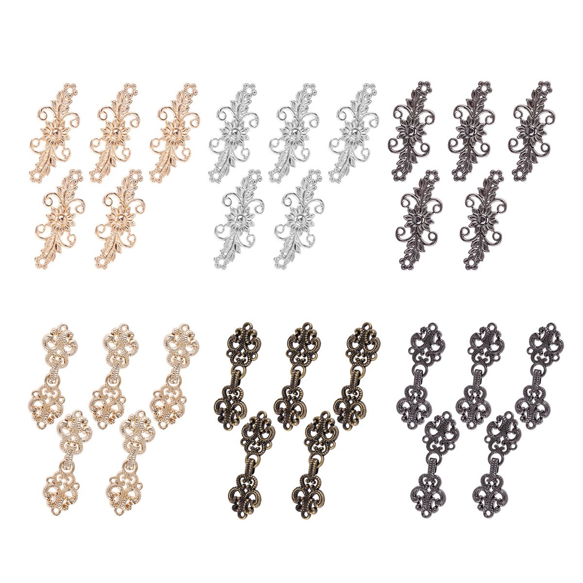 Botones de nudo chino, cierre de capa, Rebeca, bot... – Grandado