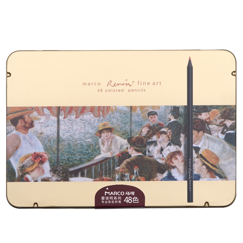 Marco 3200/3220 24/36/48 Pcs/Set Pencil Tin Box Di... – Vicedeal