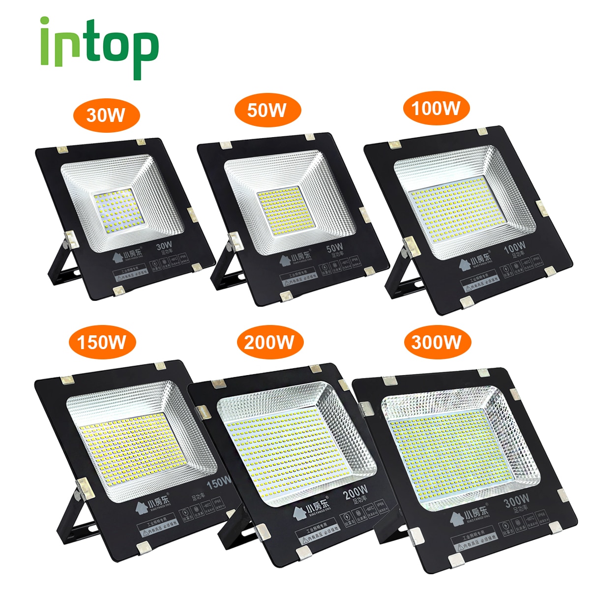 30w 50w 100w 150w 300w 200 schijnwerper ip65 wate... – Vicedeal