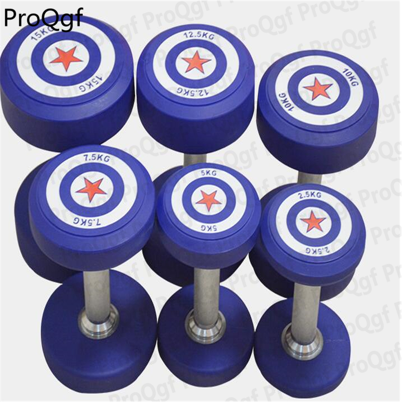 ProQgf 2.5kg 1Pcs A Set Rubber covered Dumbbells P... – Grandado