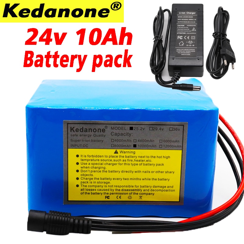 24V 10Ah 6S5P 18650 li-ion battery pack 25.2v 1000... – Vicedeal