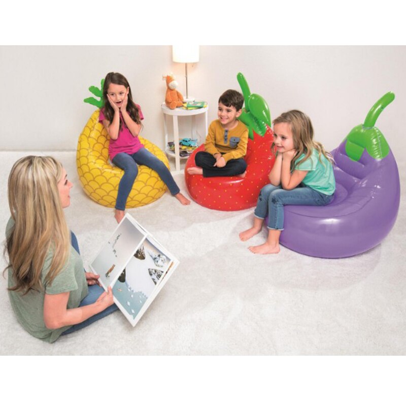 Fruit and vegetable shape inflatable sofa chair la... – Grandado