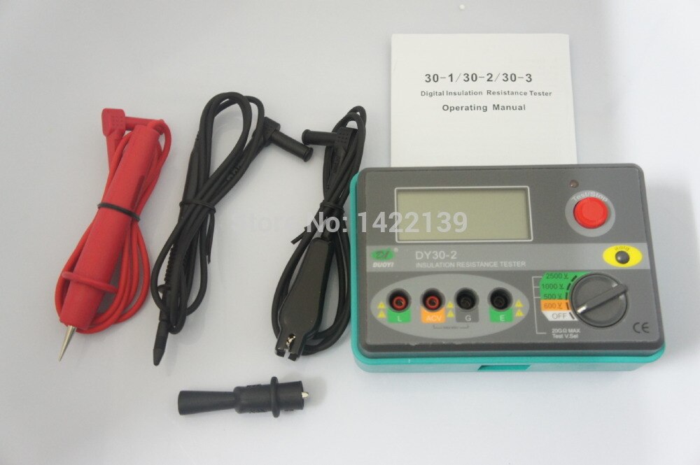 Medidor de resistencia de Aislamiento Digital MegO... – Grandado