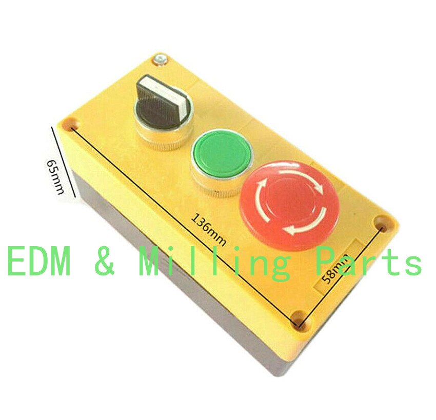 CNC Milling Machine 3 Hole Start Stop Control Swit... – Vicedeal