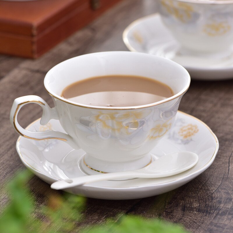 European Style Brief Afternoon Tea Coffee Cup Sauc... – Grandado