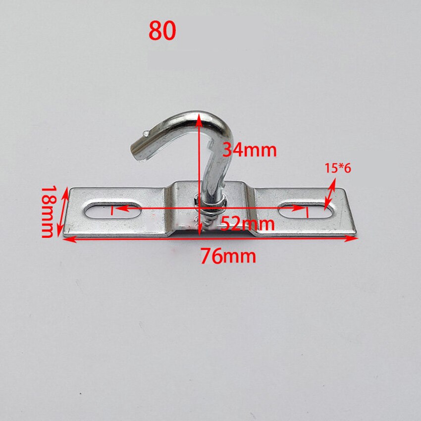 2pcs 70mm 80mm 95mm Open Hook Mounting Plate Hangi... – Vicedeal