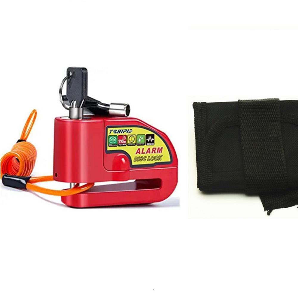 110dB Motorcycle Alarm Lock Bike Anti-theft Alarm ... – Grandado