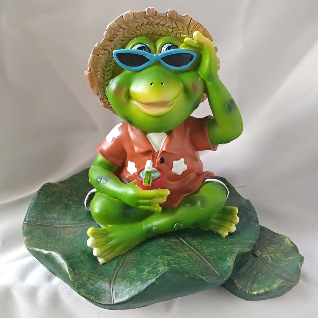 Hantverk levande rsein djur staty trädgård skulptu... – Vicedeal