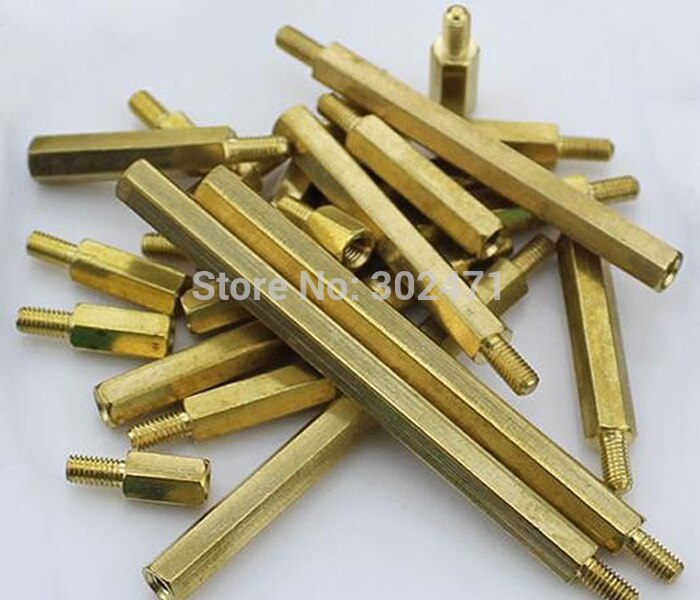 M3*65+6mm kolommen m3 enkele kophoek van zes pila... – Vicedeal