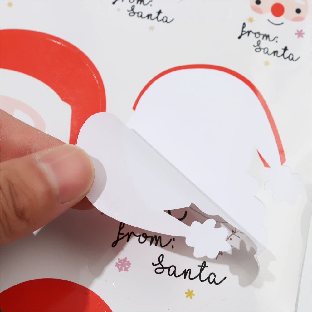 1Sheet Tag Stickers Christmas Name Labels for Fest... – Vicedeal