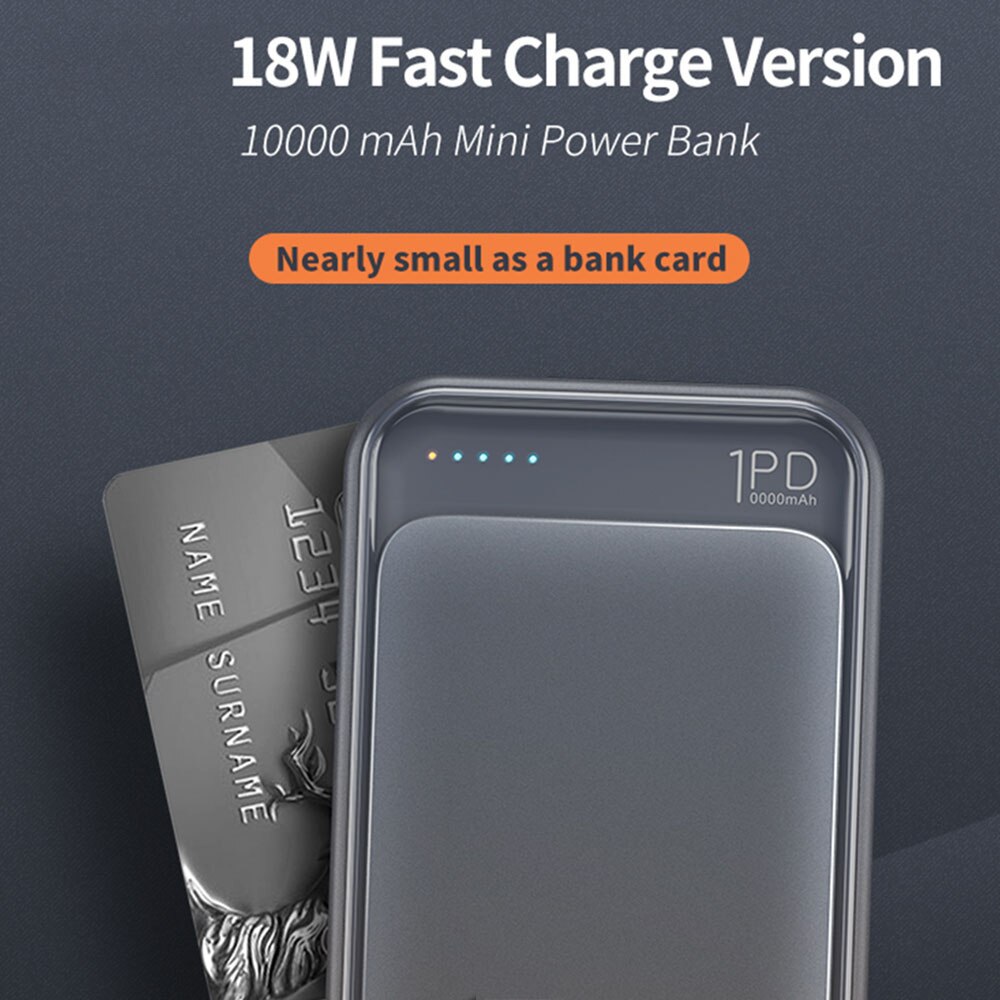 P65 Type C Power Bank 10000 Mah Mini Externe Batte... – Grandado