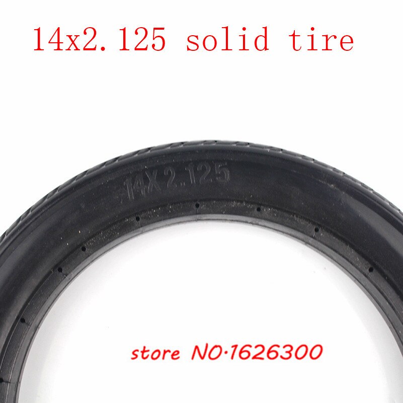 High performance Solid Rubber Electric tire 14*2.1... – Vicedeal