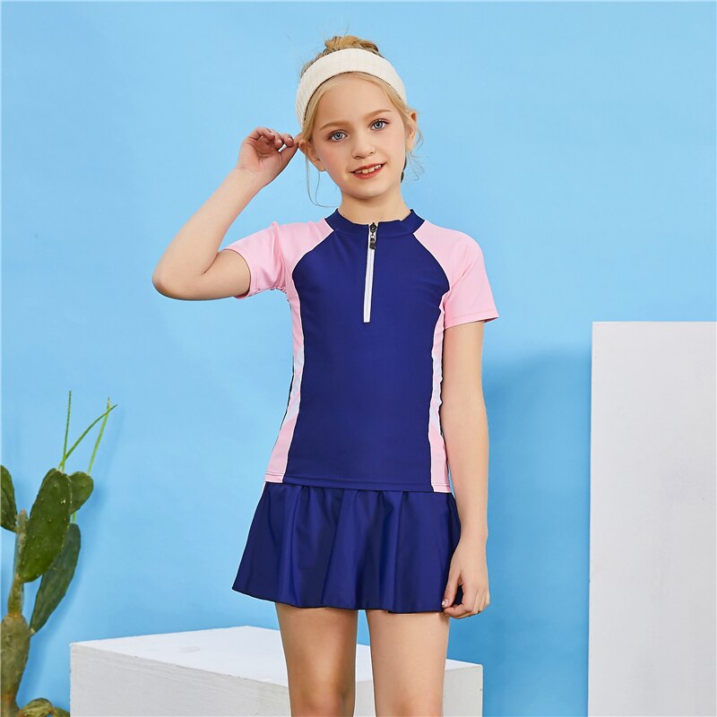 Swimsuit for Girls 2 Piece Swim Suit Kids Children... – Grandado