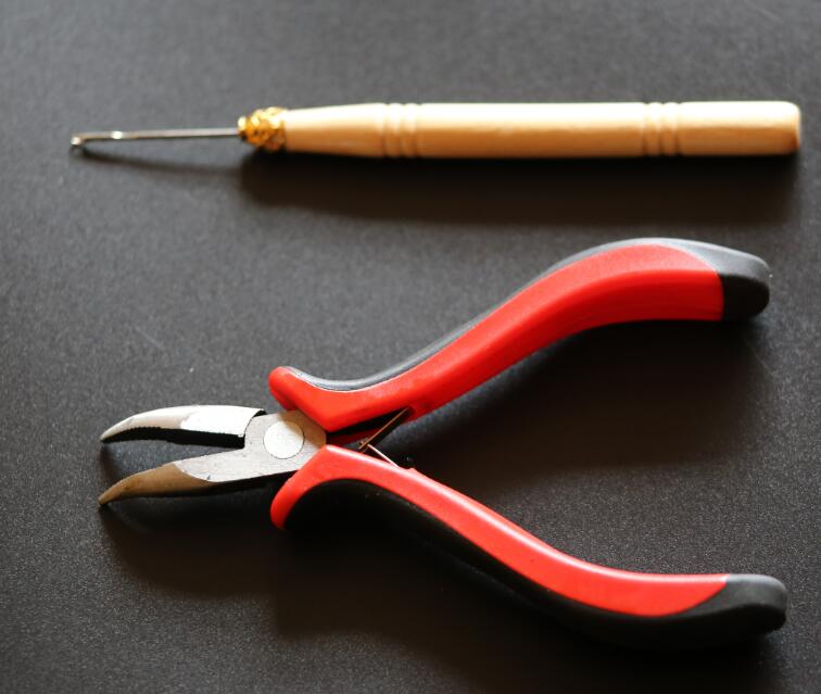 Pihdit ja vetoneula hiustenpidennykset pihdit hius... – Grandado