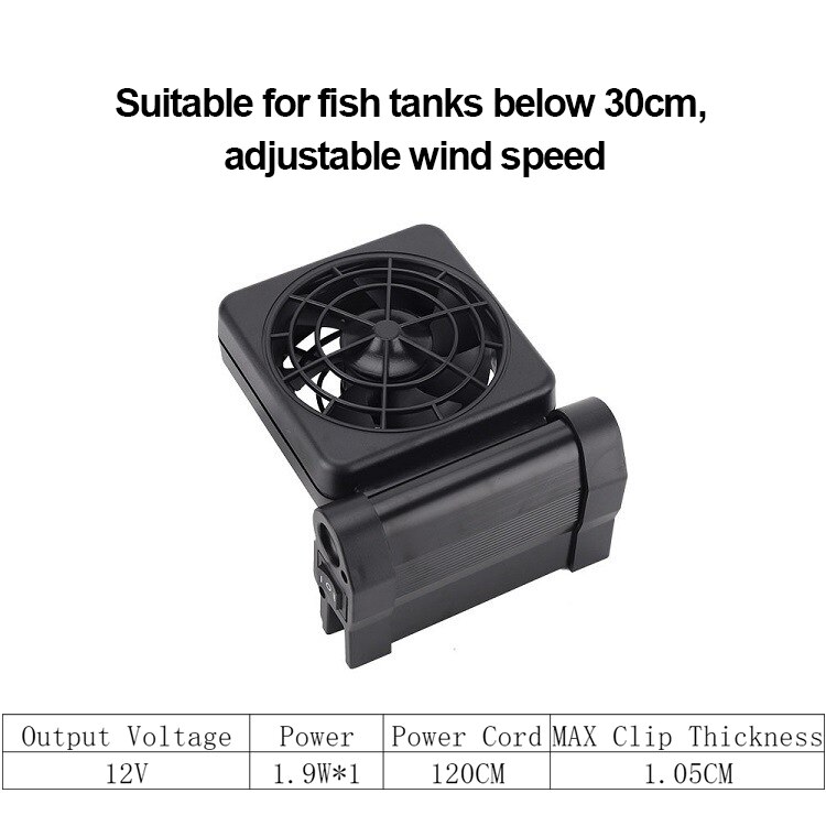 Aquarium Fan Mute Automatic Temperature Control Fa... – Grandado