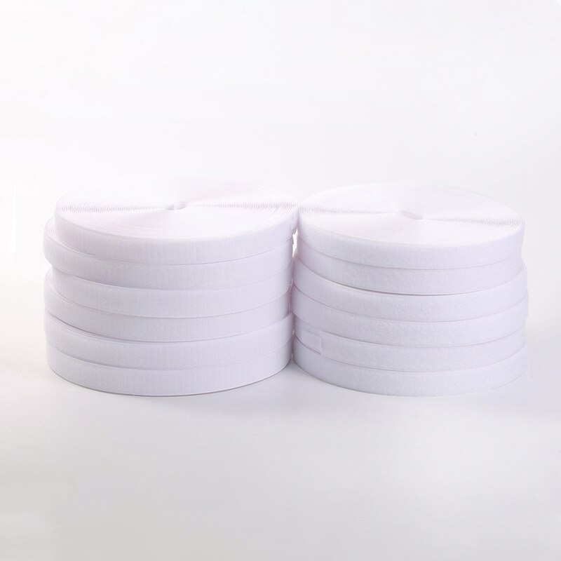 5Meters Nylon Velcro White Black Fabric Hook and L... – Vicedeal