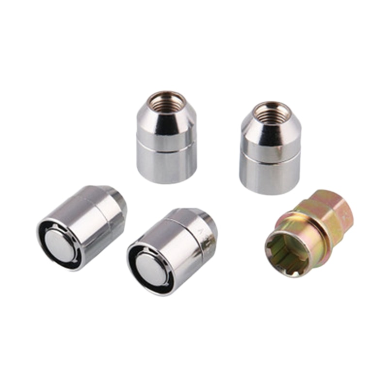 M12X1.5 Wheel Lock Lug Nut Chrome Locking Nuts 4 P... – Grandado