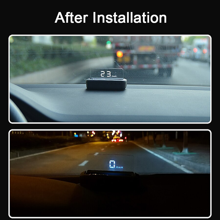 OBD Head Up Display OBD2 Speedometer HD universal ... – Vicedeal