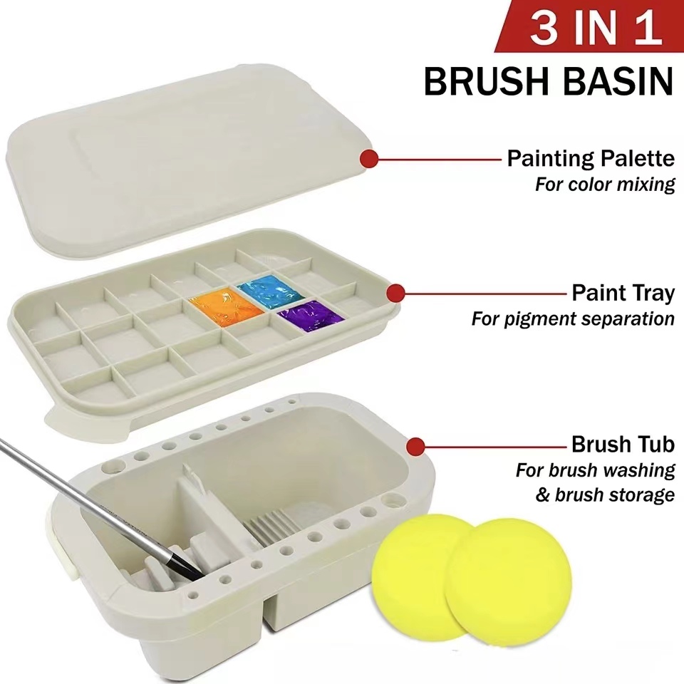 1 Set Paint Brush Cleaner Washer Multifunction Pai... – Grandado