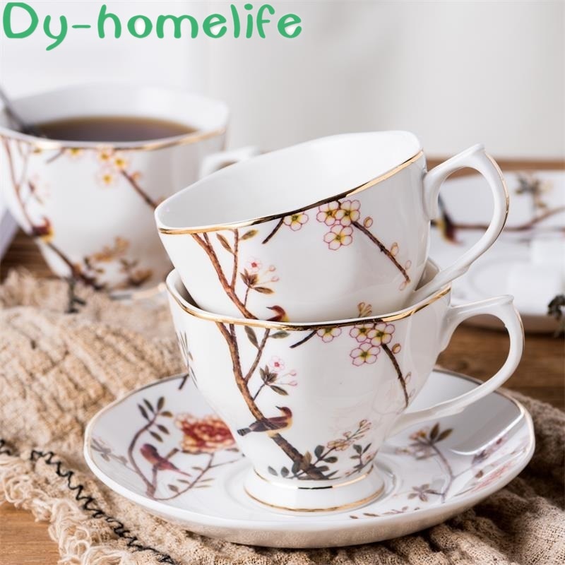 Nordic Magpie Bird Ceramic Coffee Tea Set Fruit Pl... – Grandado