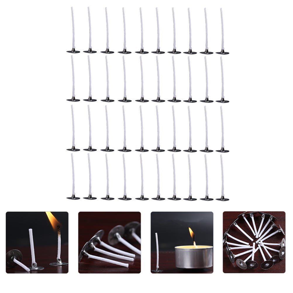 200pcs DIY Candle Making Wicks Candle Wicks with T... – Vicedeal