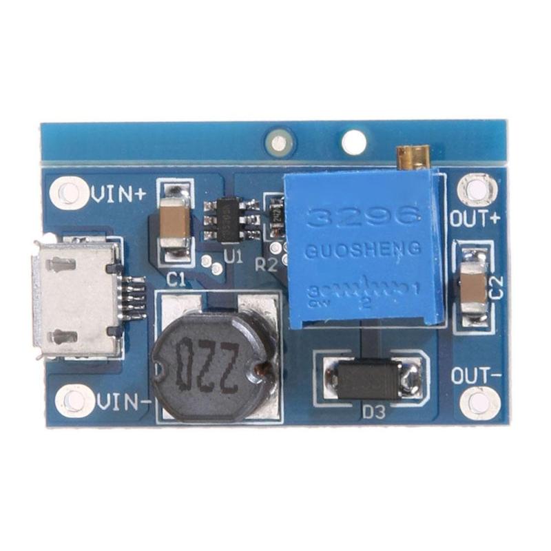 DC-DC 2 V-24 V naar 5-26 V 2A Max Step Up Module B... – Vicedeal