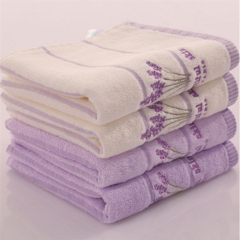 Jetting 33*74cm Embroidery Towels Beautiful Skin P... – Grandado