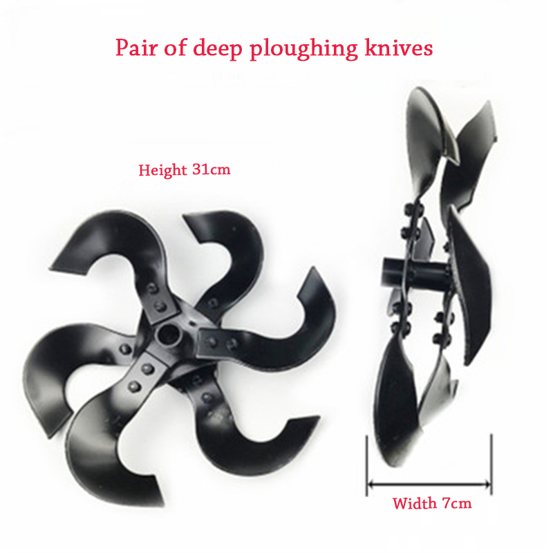 Deep Tillage Wheel Accessories Lawn Mower Ripper W... – Grandado