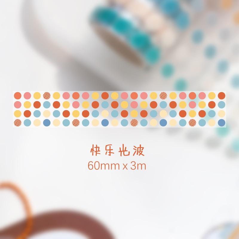 Decoratieve Dot Serie 60Mm Breed Masking Tapes Gek... – Grandado