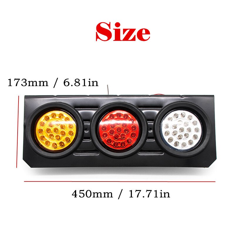 Waterproof 12V 63-Led Car Rear Tail Light Tray Bac... – Grandado