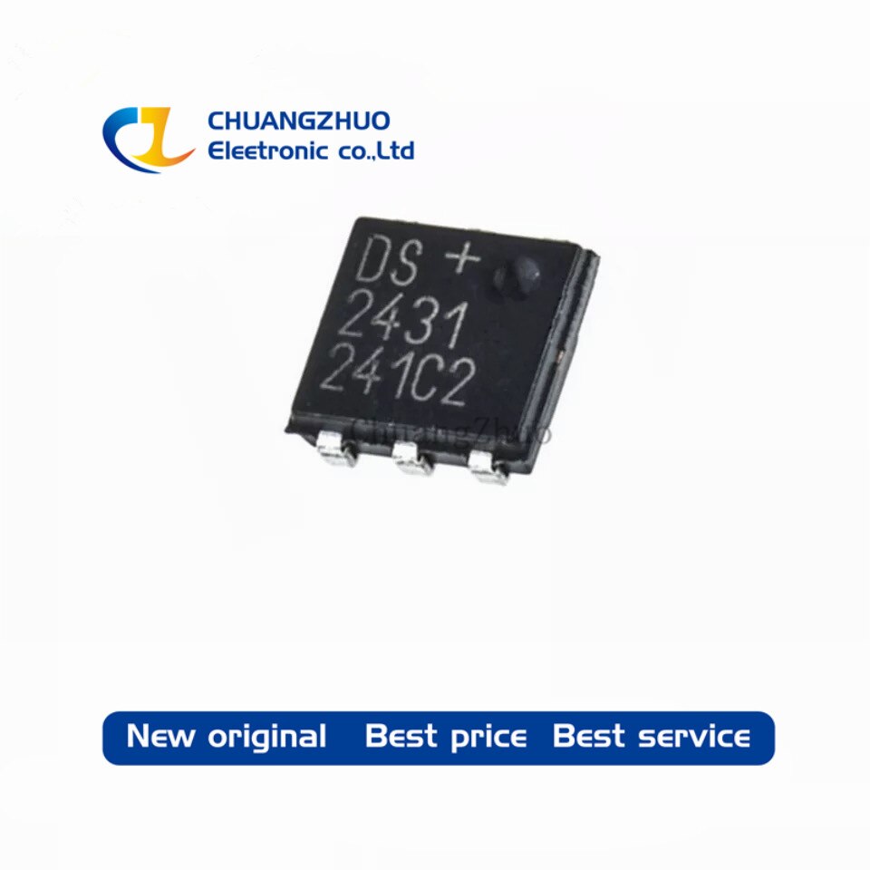 10pcs/lot DS2431P+T&R TSOC6 IC EEPROM 1KBIT 1WIRE ... – Grandado