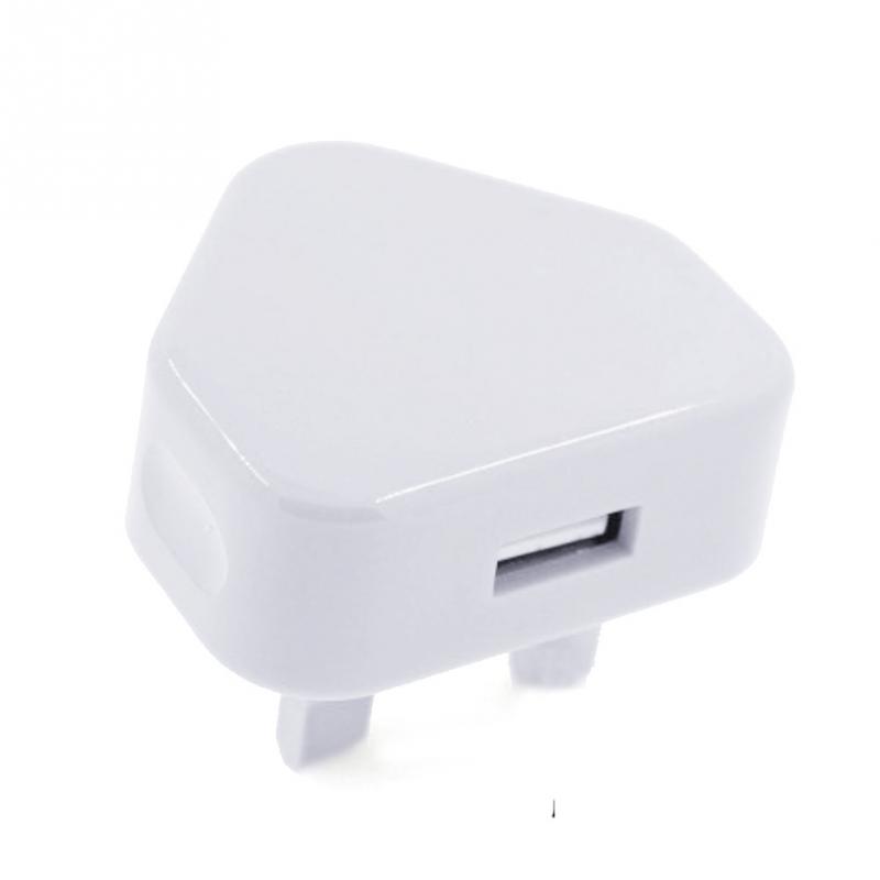 UK Plug Mains Wall 3 Pin USB Power Adaptor Charger... – Grandado