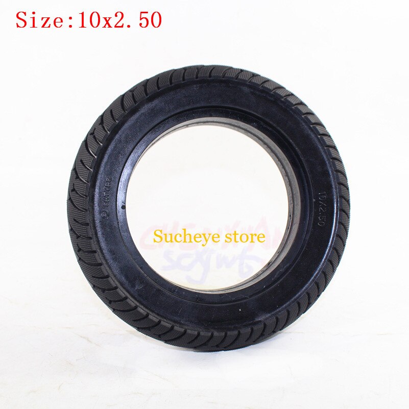 10x2.50 Wheel Tire 10 Inch Solid Tyre None Inflata... – Grandado