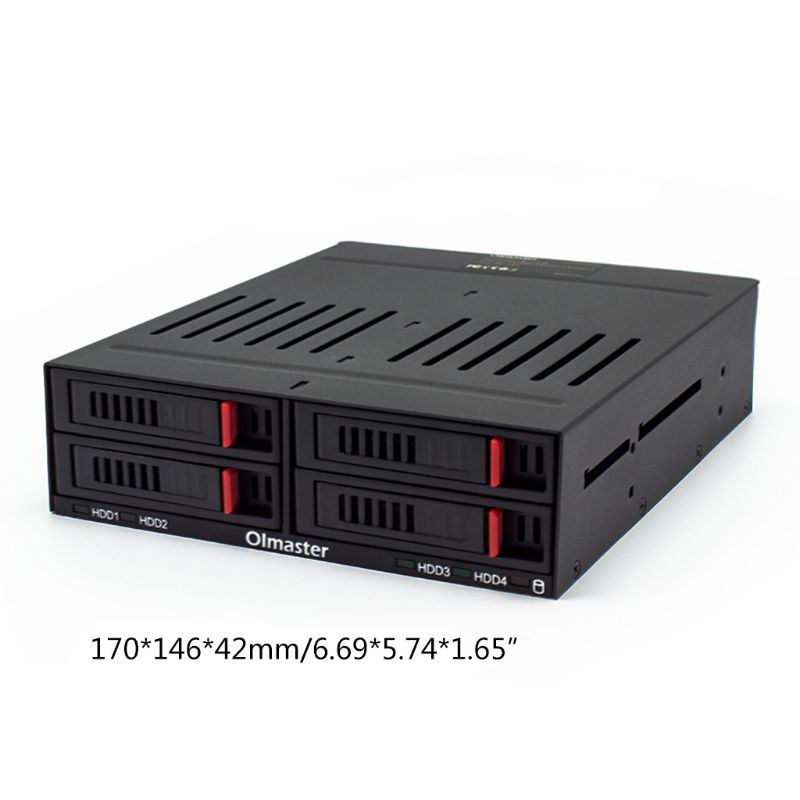 ER-2006 4x2.5 "Slots SATA Interne Rack Festplatte ... – Vicedeal