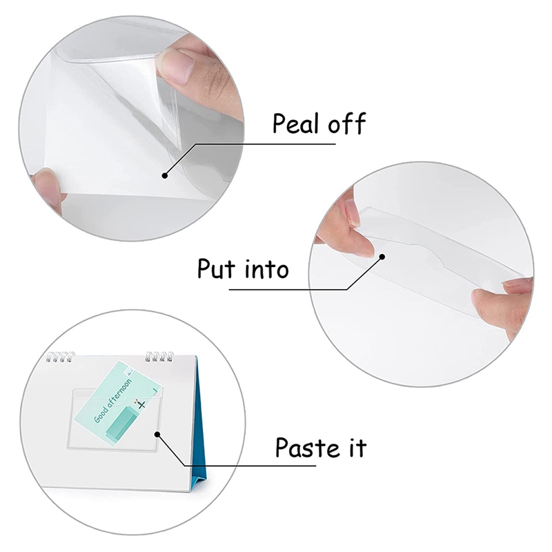 60Pcs Self-Adhesive Label Holder Card Pockets Labe... – Grandado