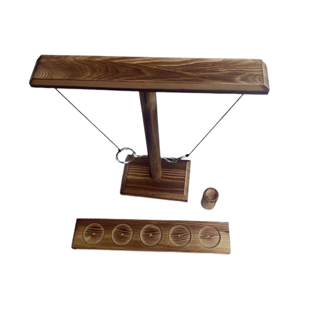 Ring Toss Game Handheld Board Games With Shot Ladd... – Grandado