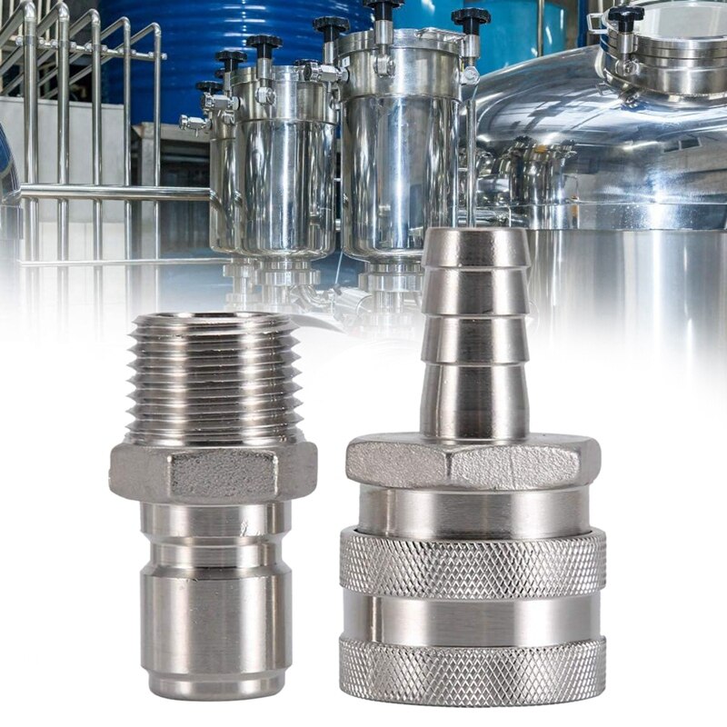 Stainless Steel Homebrew Disconnect Male Quick Dis... – Grandado