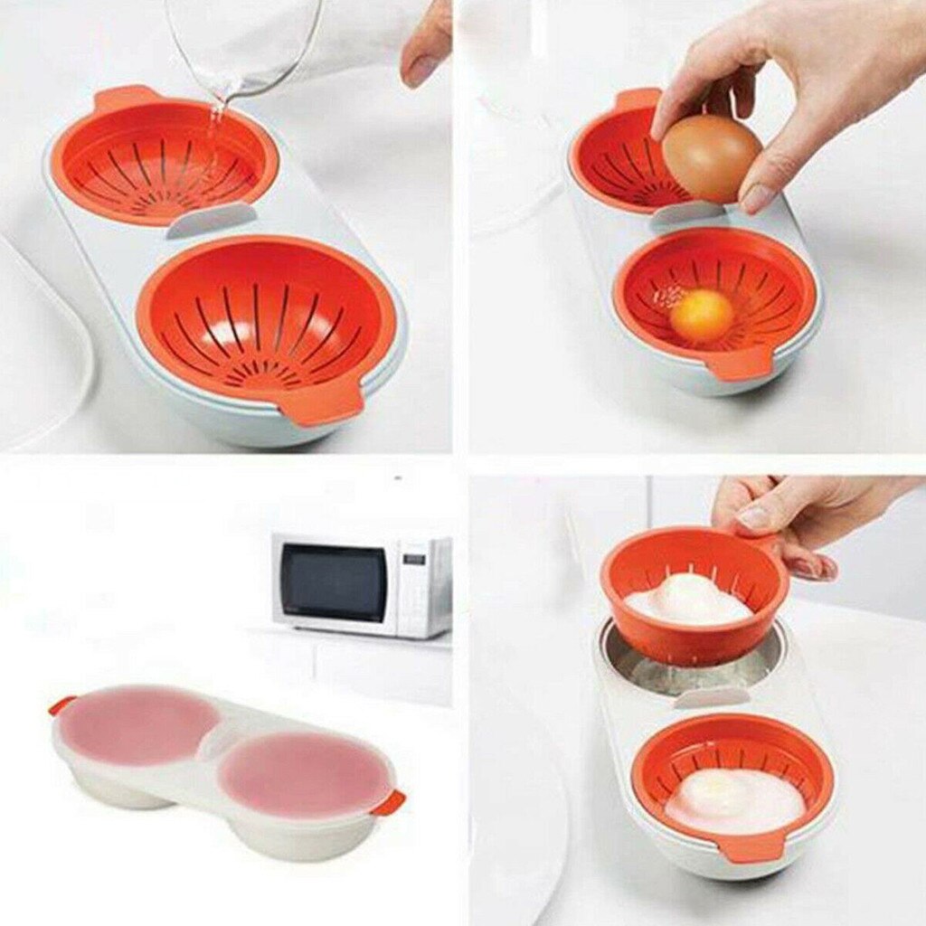Breakfast Perfect Cooker Steamed Eg G Tools Poache... – Grandado