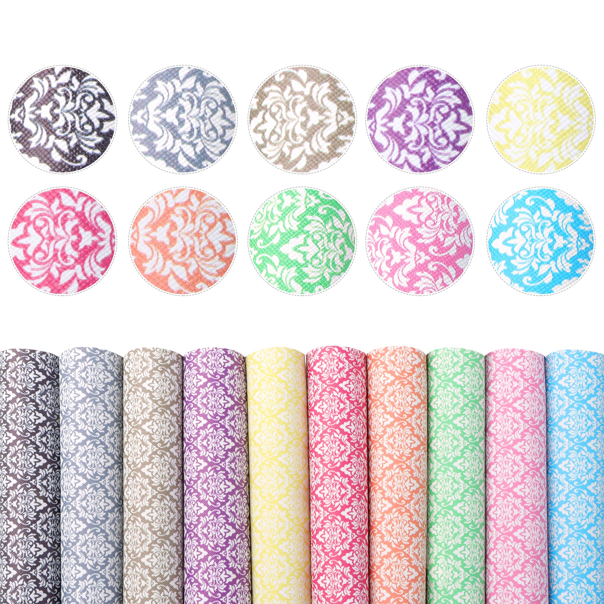 A5 Size Ordinary Faux Synthetic Leather Fabric For... – Grandado