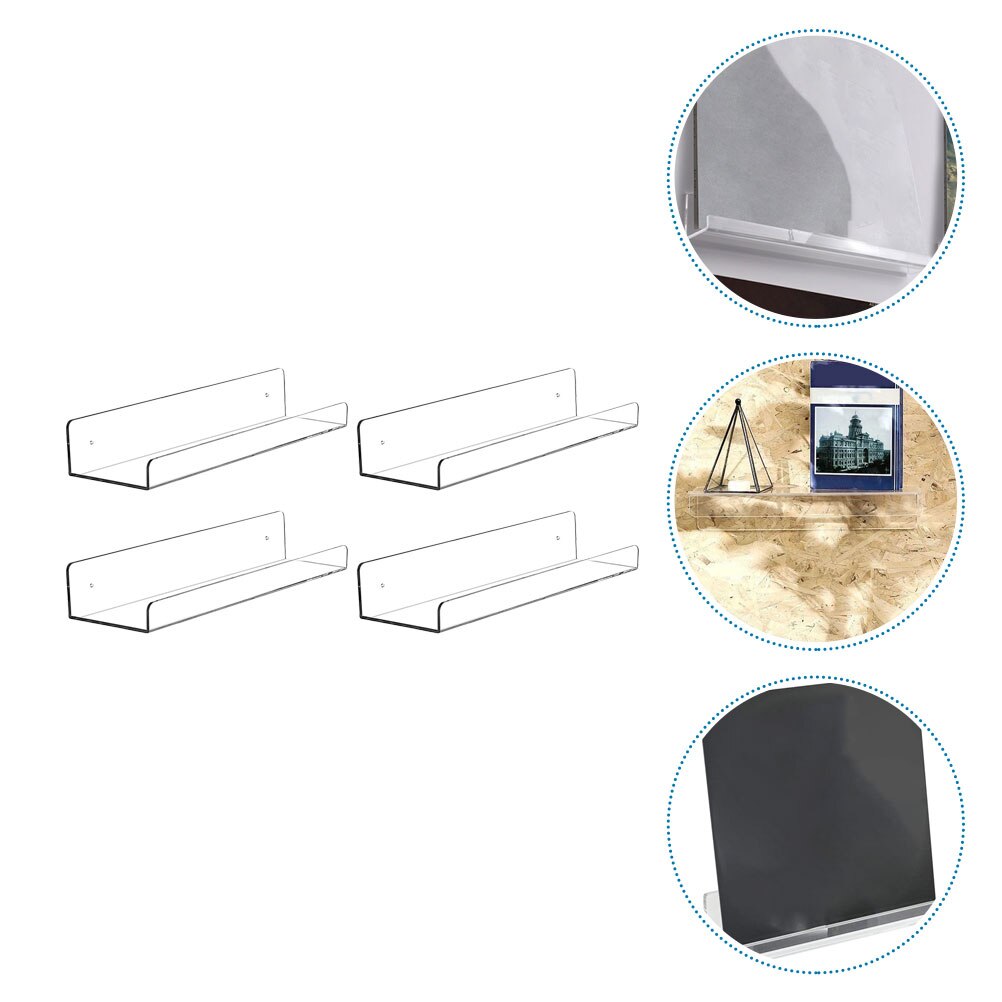 4pcs Practical Acrylic Album Display Rack Transpar... – Grandado