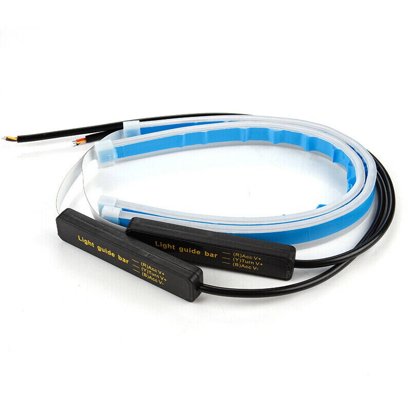 60CM Signal Light Strip Lamp Bulb Amber Sequential... – Grandado