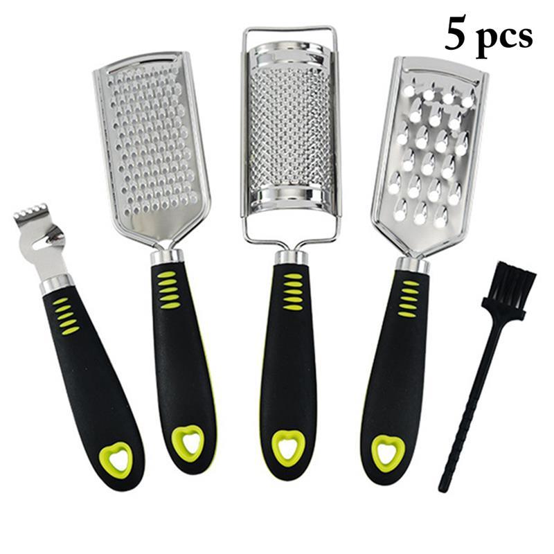 4 Stuks Multifunctionele Kaas Rasp Rvs Groente Fru... – Vicedeal