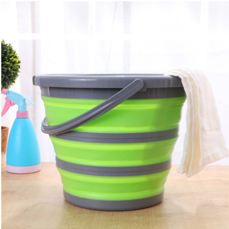 10L silicone folding bucket large capacity space s... – Grandado
