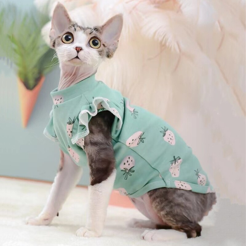 Sphynx-ropa de lujo para gatos, vestido para perro... – Grandado