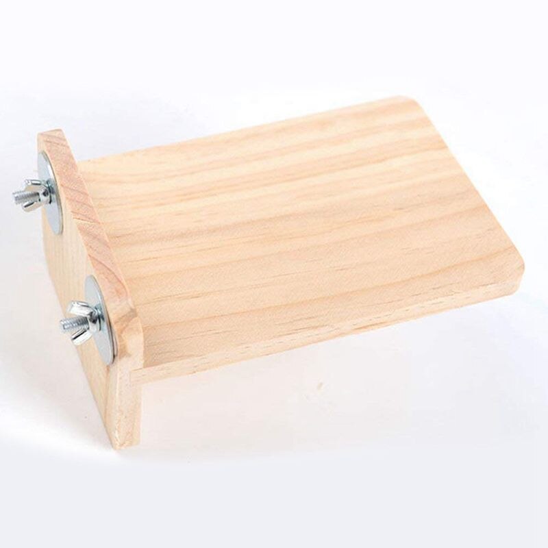 Houten Hamster Chinchilla Platform Springplank Hou... – Vicedeal