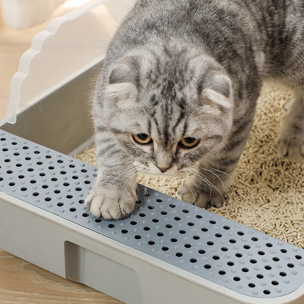 Self Cleaning Cat Litter Box Big Space Sandbox Cat... – Vicedeal