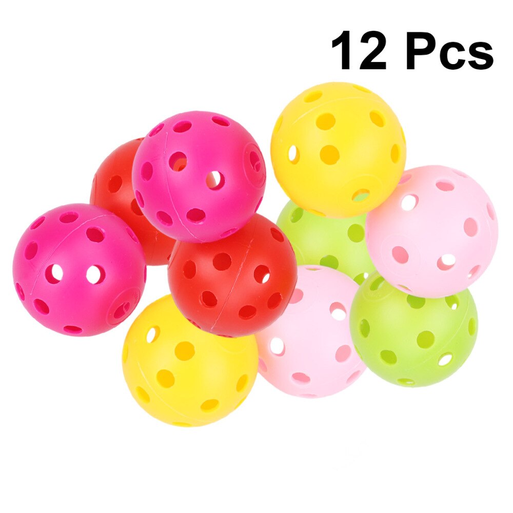 12pcs Perforated Play Balls Hollow Practice Traini... – Grandado
