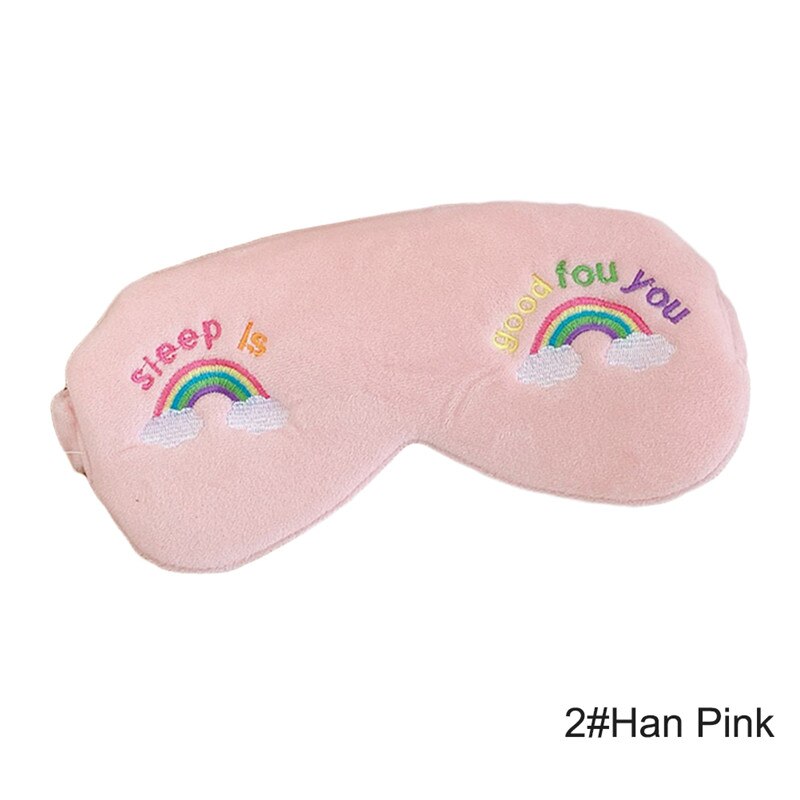 Pluche oogmasker, slaapmasker, ooglap, reis-ontspa... – Vicedeal